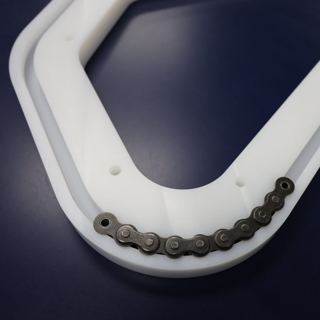 Roller and Table Top Chain Guides for Material Handling - TSE Industries